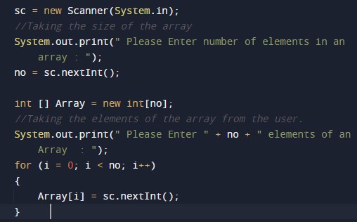 Java Program To Print Elements Of An Array W3adda